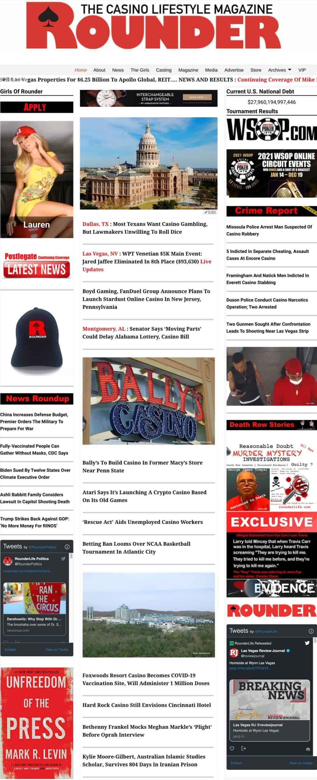 MARCH 9, 2021-HEADLINES – Rounder