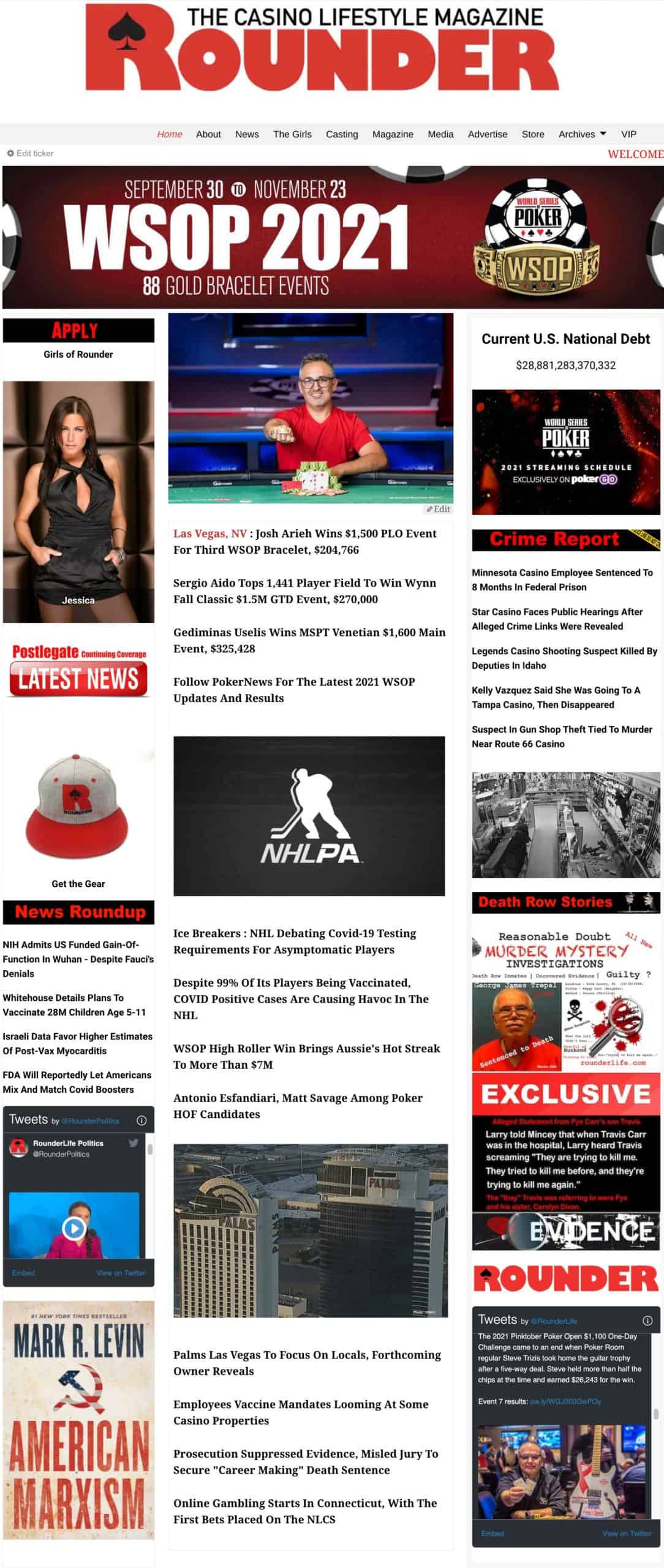OCTOBER 23, 2021-HEADLINES – Rounder