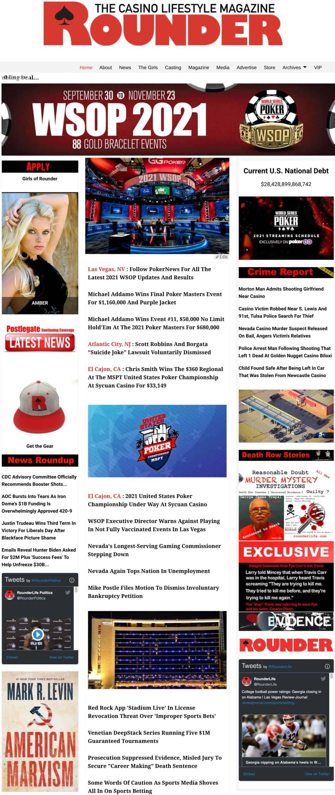 OCTOBER 8, 2021-HEADLINES – Rounder
