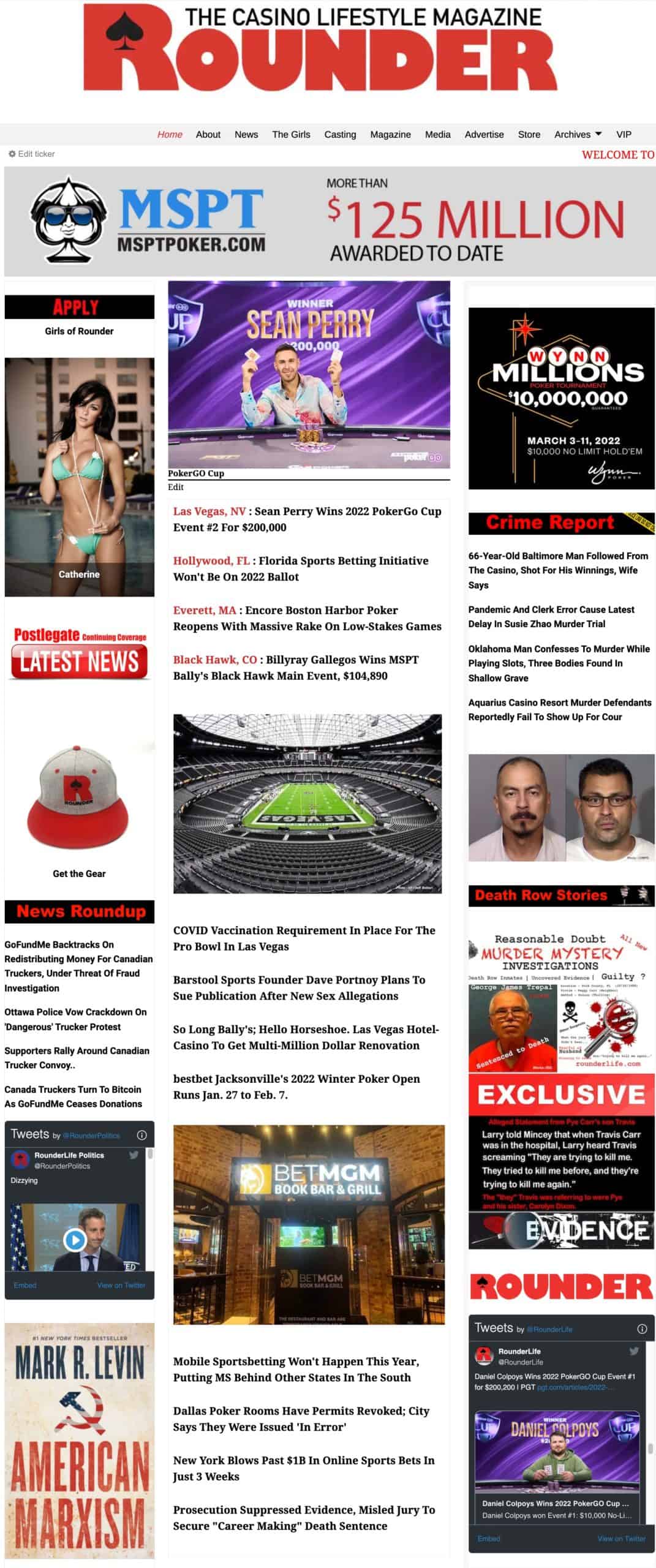 FEBRUARY 6, 2022-HEADLINES – Rounder